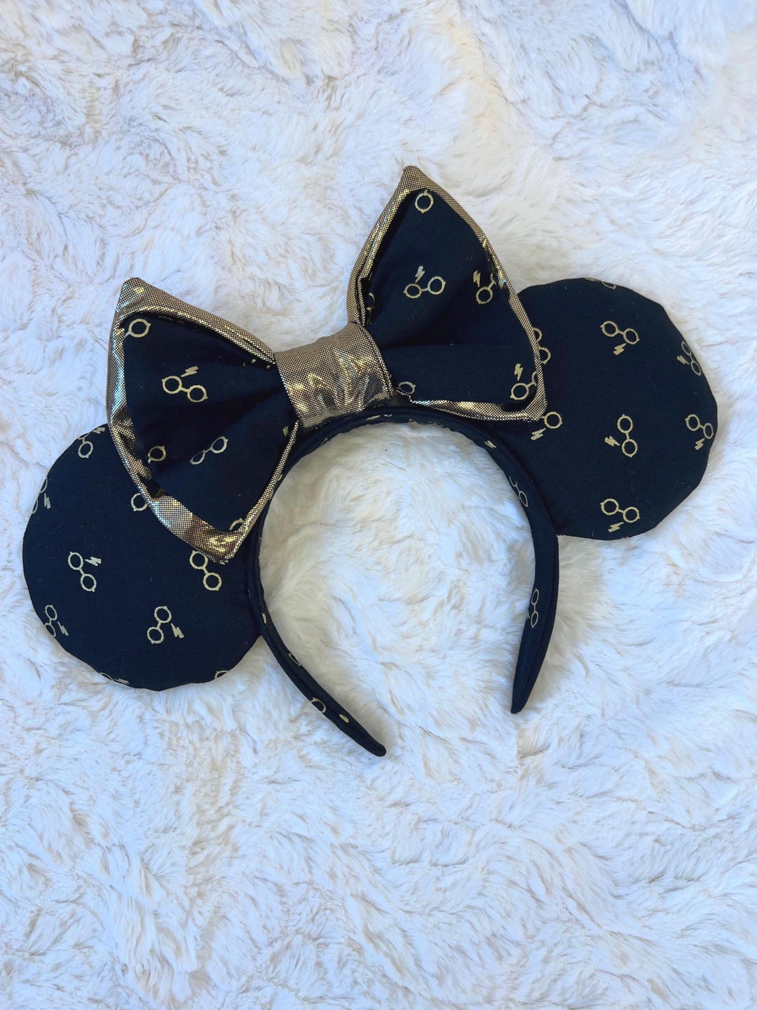 Minnie Mouse Harry Potter Headband Ears Hogwarts Headband Disney Ears ...