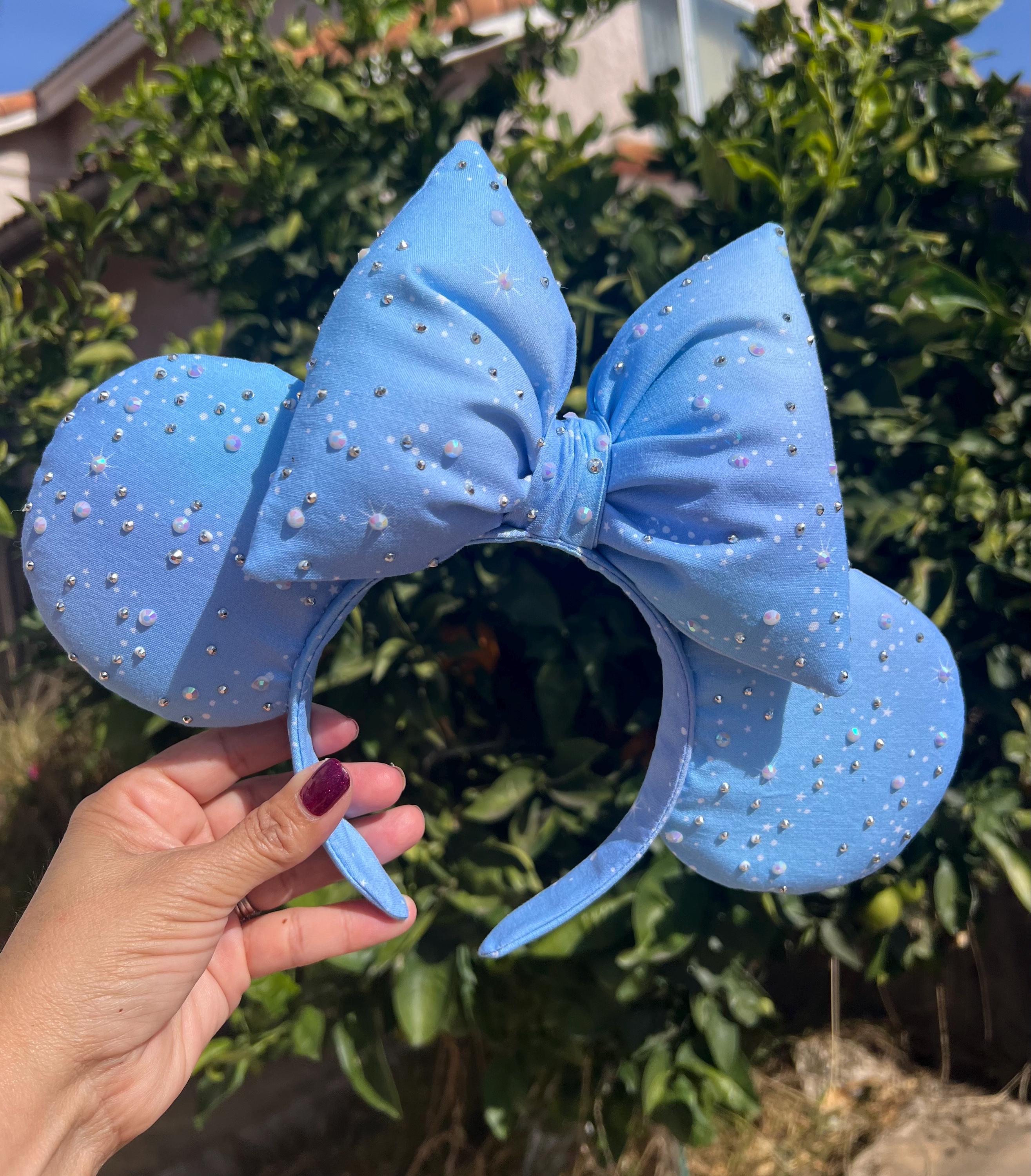 Frozen Anna and Elsa Minnie Mouse Ears Headband Frozen Movie Minnie ...