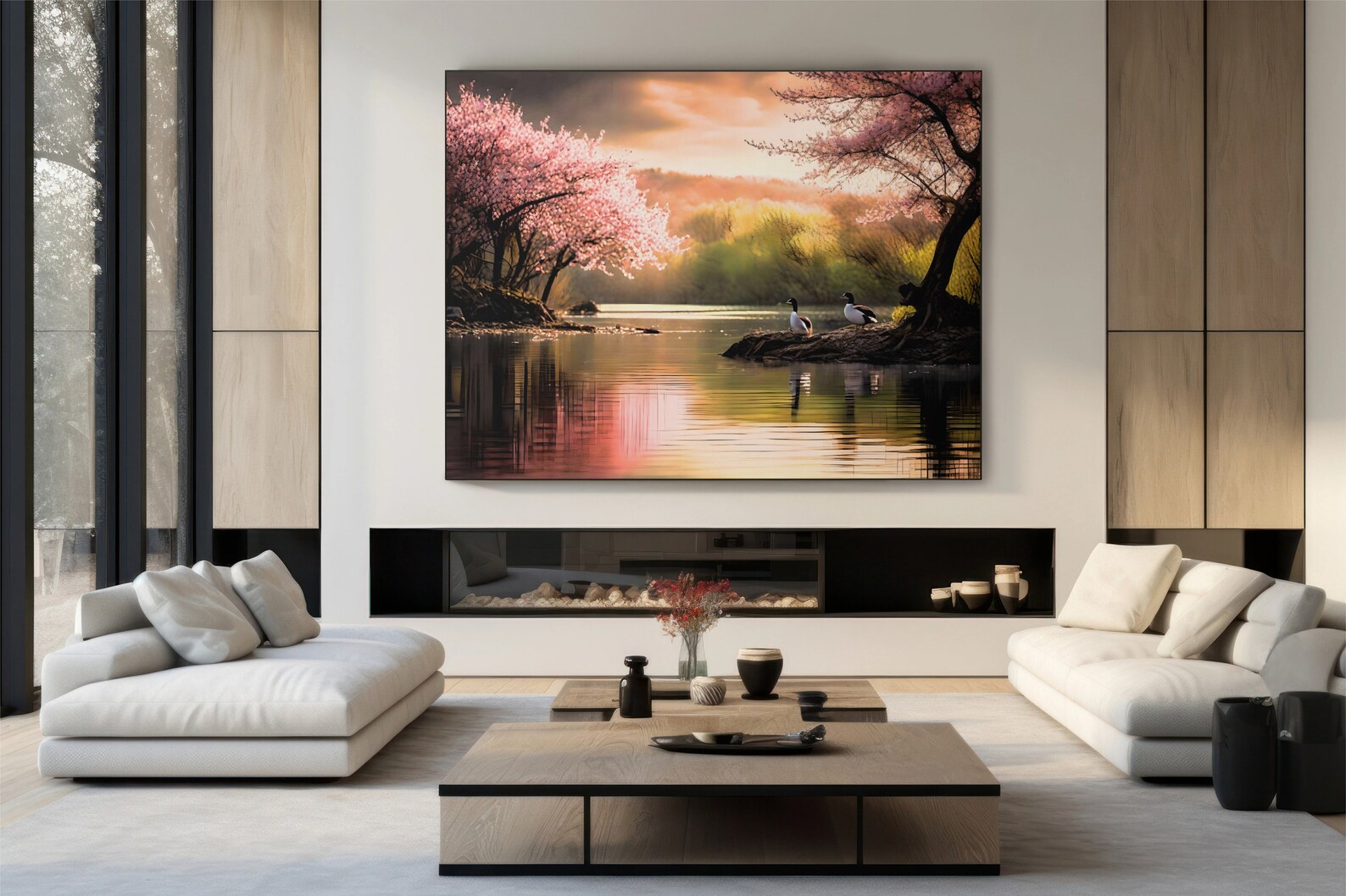 Waterfowl Wall Decor, Wildlife Art, Remarkable Bird Poster, Nature Art ...