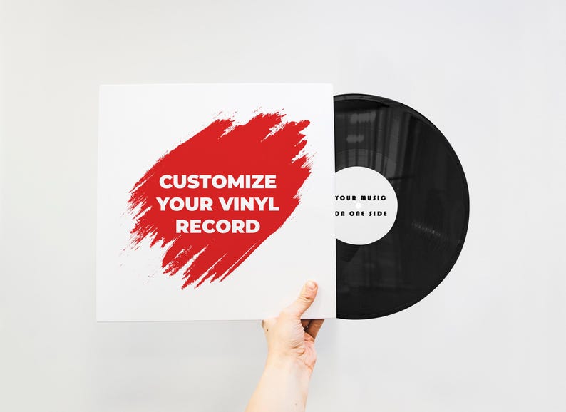 Custom Vinyl Record Mixtape: Personalized Playlist Gift - Etsy