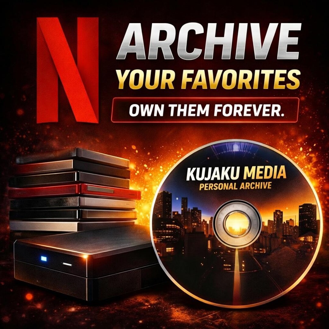 Archive Your Favorite TV Shows & Movies (netflix) - Etsy