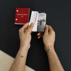 Personalized Flip Book From Your Memories. Custom Movie Book From Video ...