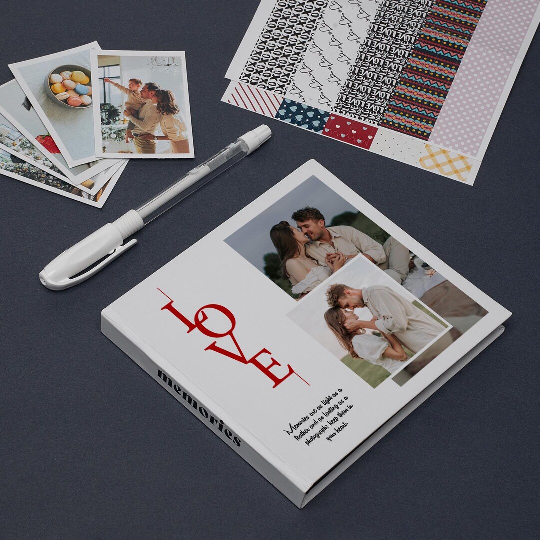 Mini Photo Album With 2x3" Photo Prints, Picture Frame, Junk Journals ...