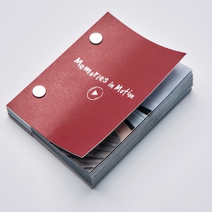 Personalized Flip Book From Your Memories. Custom Movie Book From Video ...