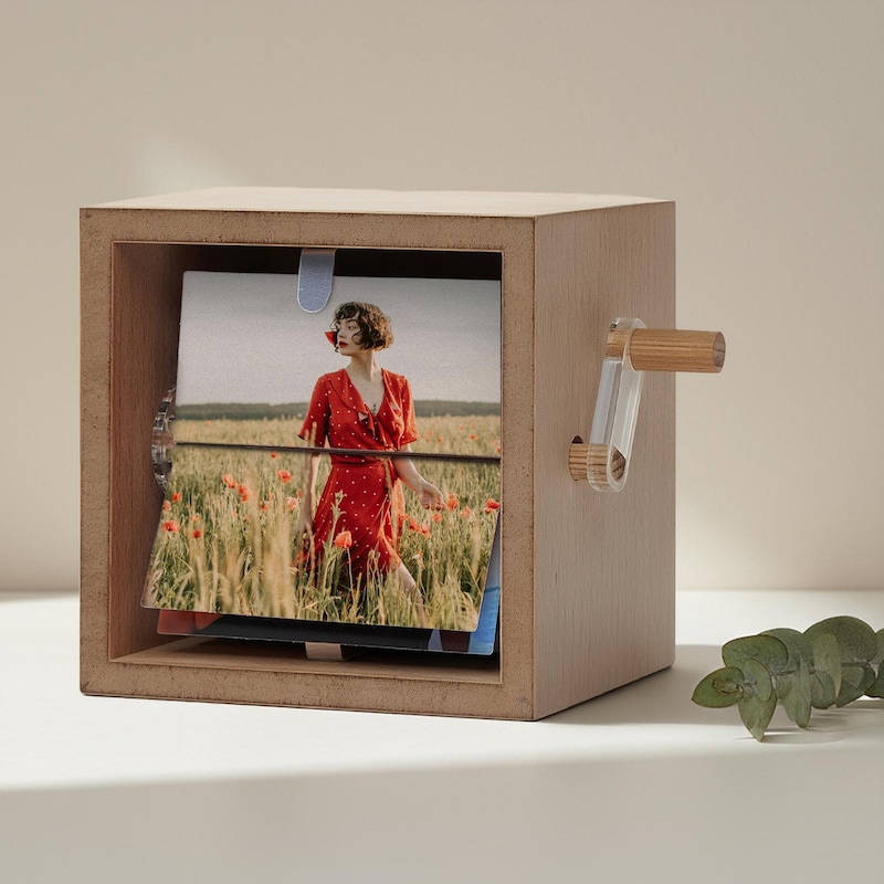 Dad Flip Picture Box - Etsy