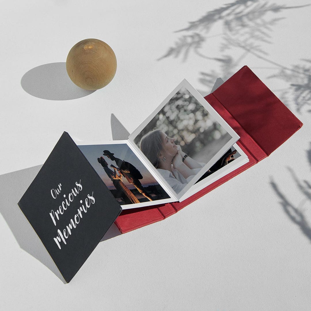 Magnetic Pull Out Photo Album, Custom Accordion Picture Frame ...