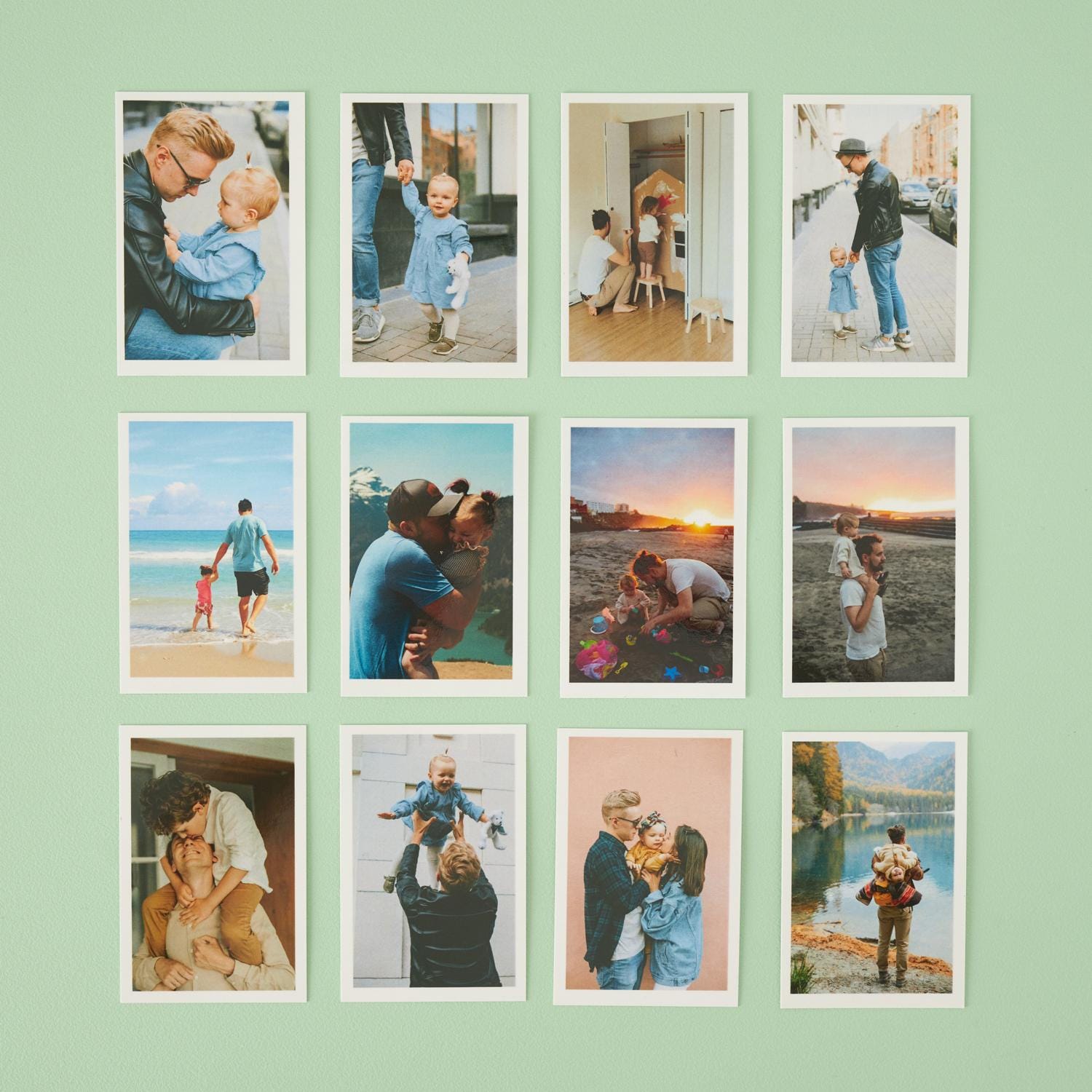 Custom Mini 2x3 Photo Prints, Instant Film Style Keepsake, Anniversary ...