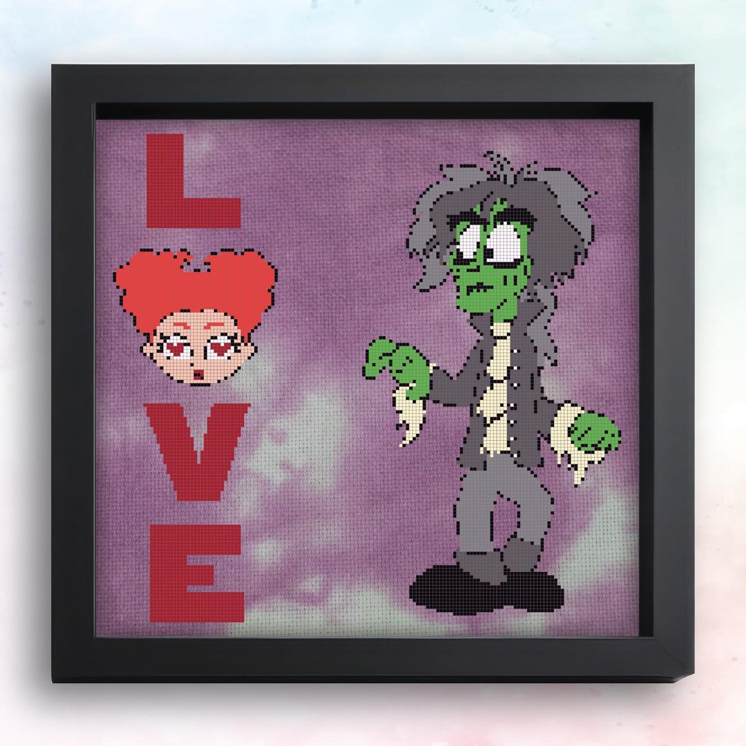 Hocus Pocus Inspired Cross Stitch Pattern Halloween Sanderson Sisters ...