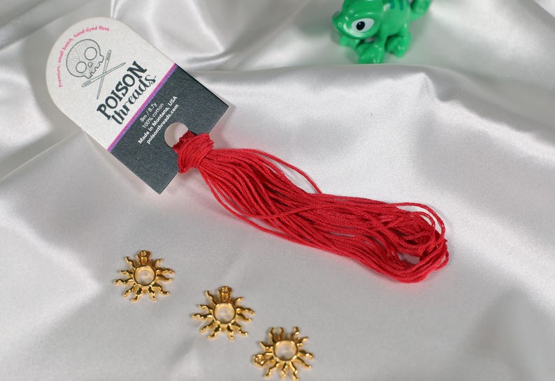 Rapunzel & Mother Gothel Inspired Hand-dyed Floss Collection, Cross ...