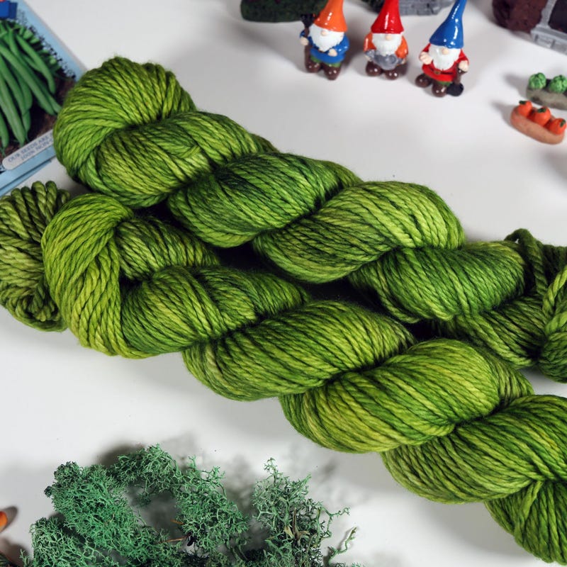 Sage Green Worsted Yarn - Etsy