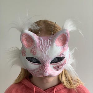 Pink, Alien Cat Mask! - Etsy