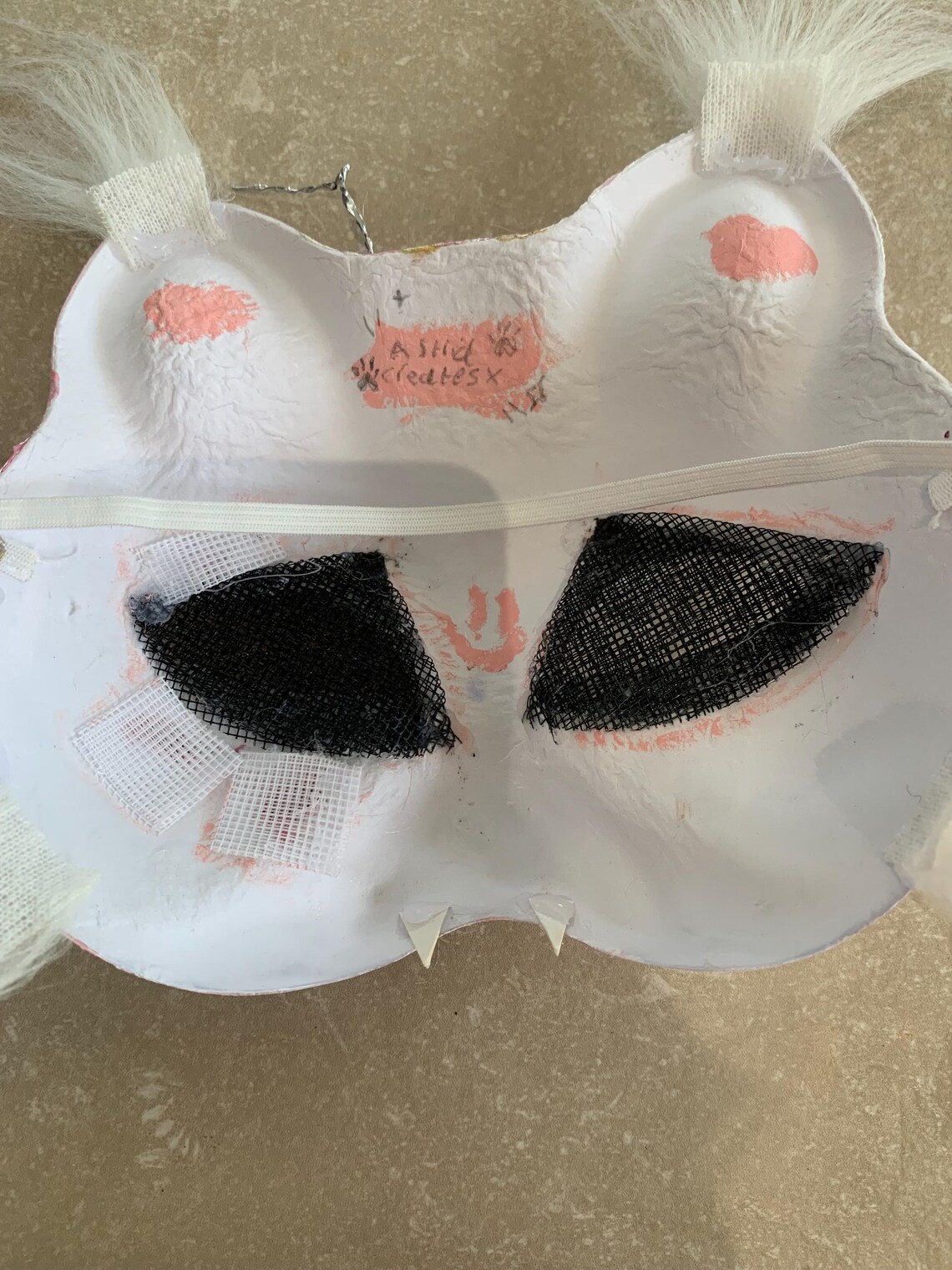 Pink, Alien Cat Mask! - Etsy
