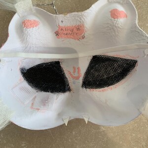 Pink, Alien Cat Mask! - Etsy