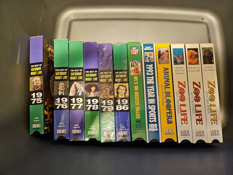 VHS Movies - Best of Saturday Night Live + Others - Etsy