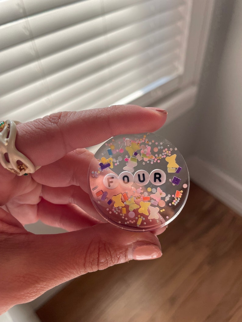 Cute Sobriety Coin AA Chip Sober Token Four Years or Four Months 4 - Etsy