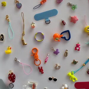 Mix and Match Phone Charms and Connectors - Etsy