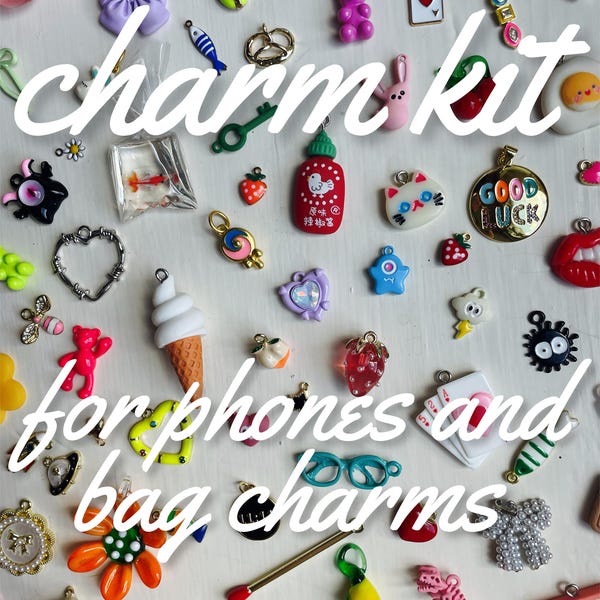 Phone Charms Beaded Kit - Etsy