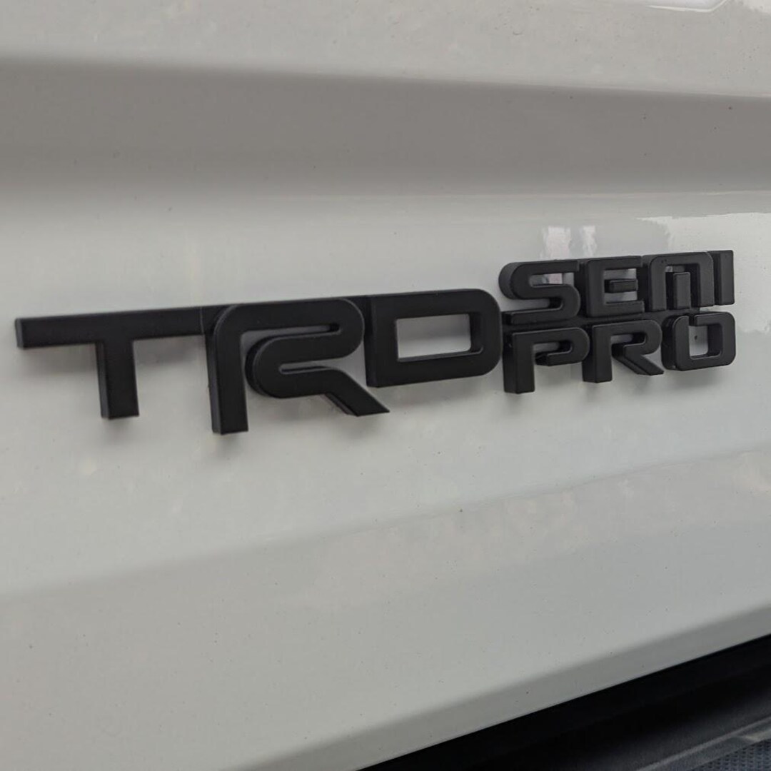 Toyota TRD Semi Pro Badges - Etsy