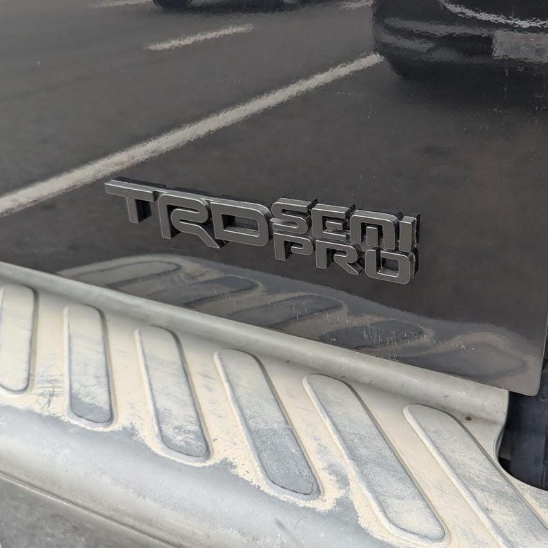 Toyota TRD Semi Pro Badges - Etsy