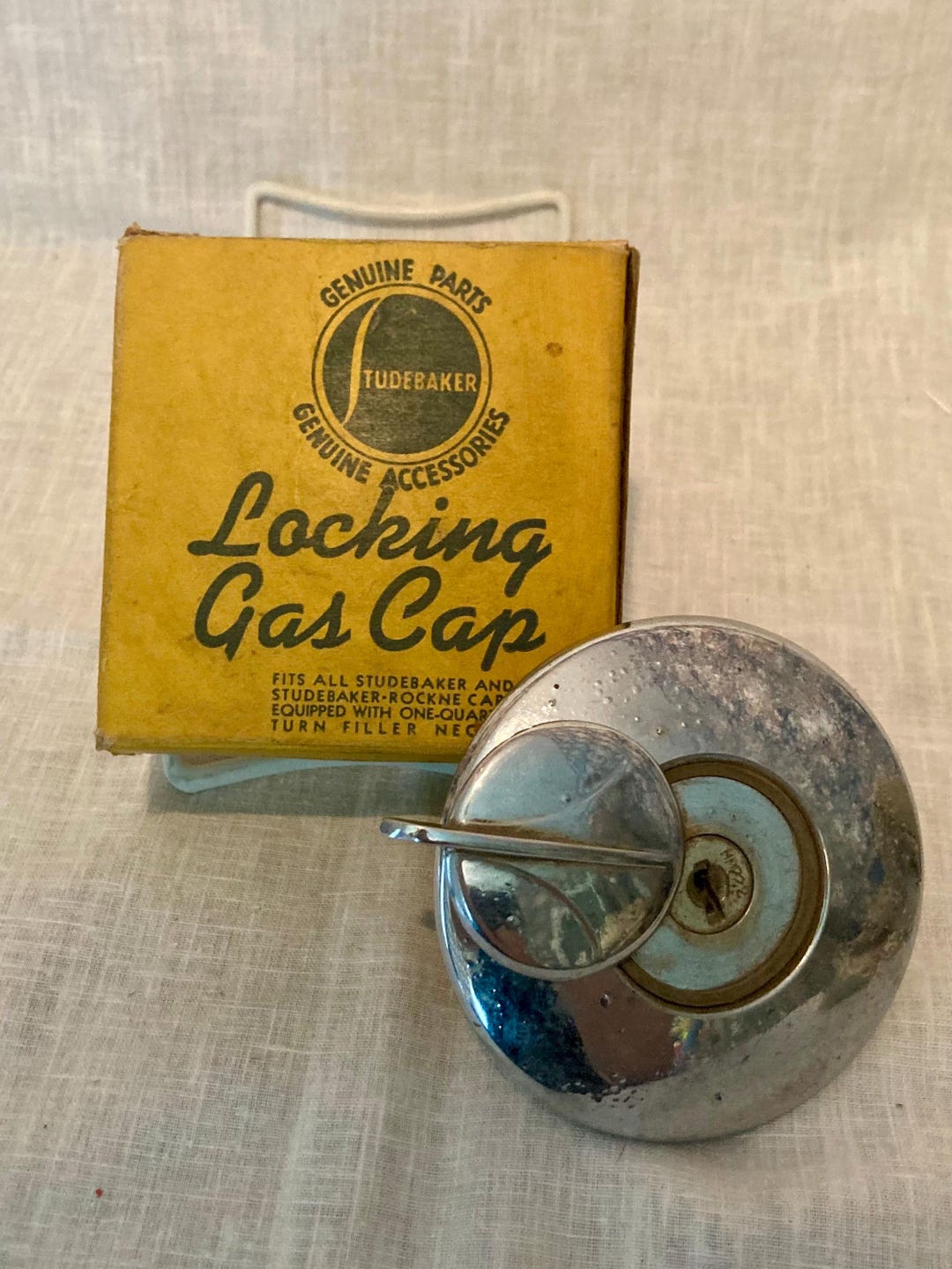 Vintage Studebaker Locking Gas Cap With Original Box – Part AC-235 ...
