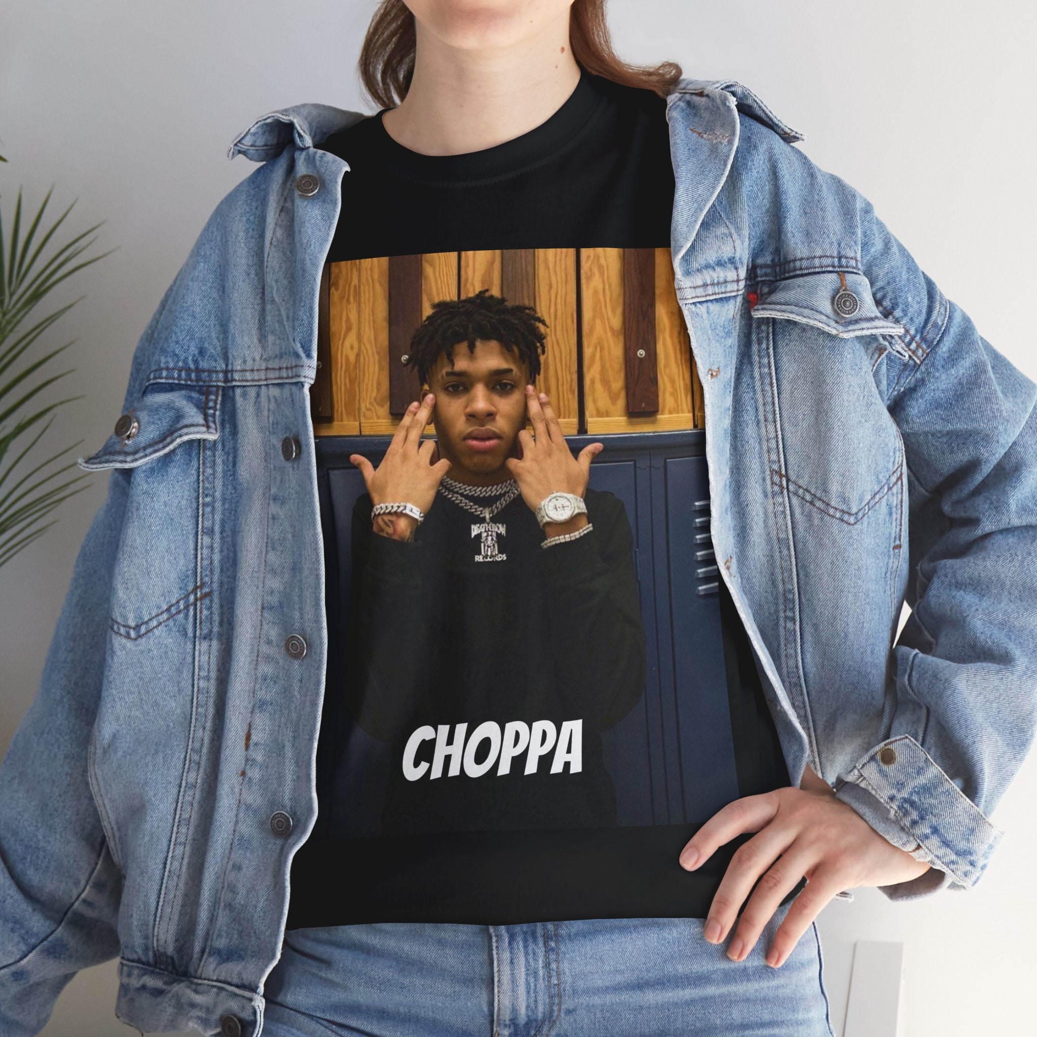 Rapper NLE Choppa Picture Tee - Etsy