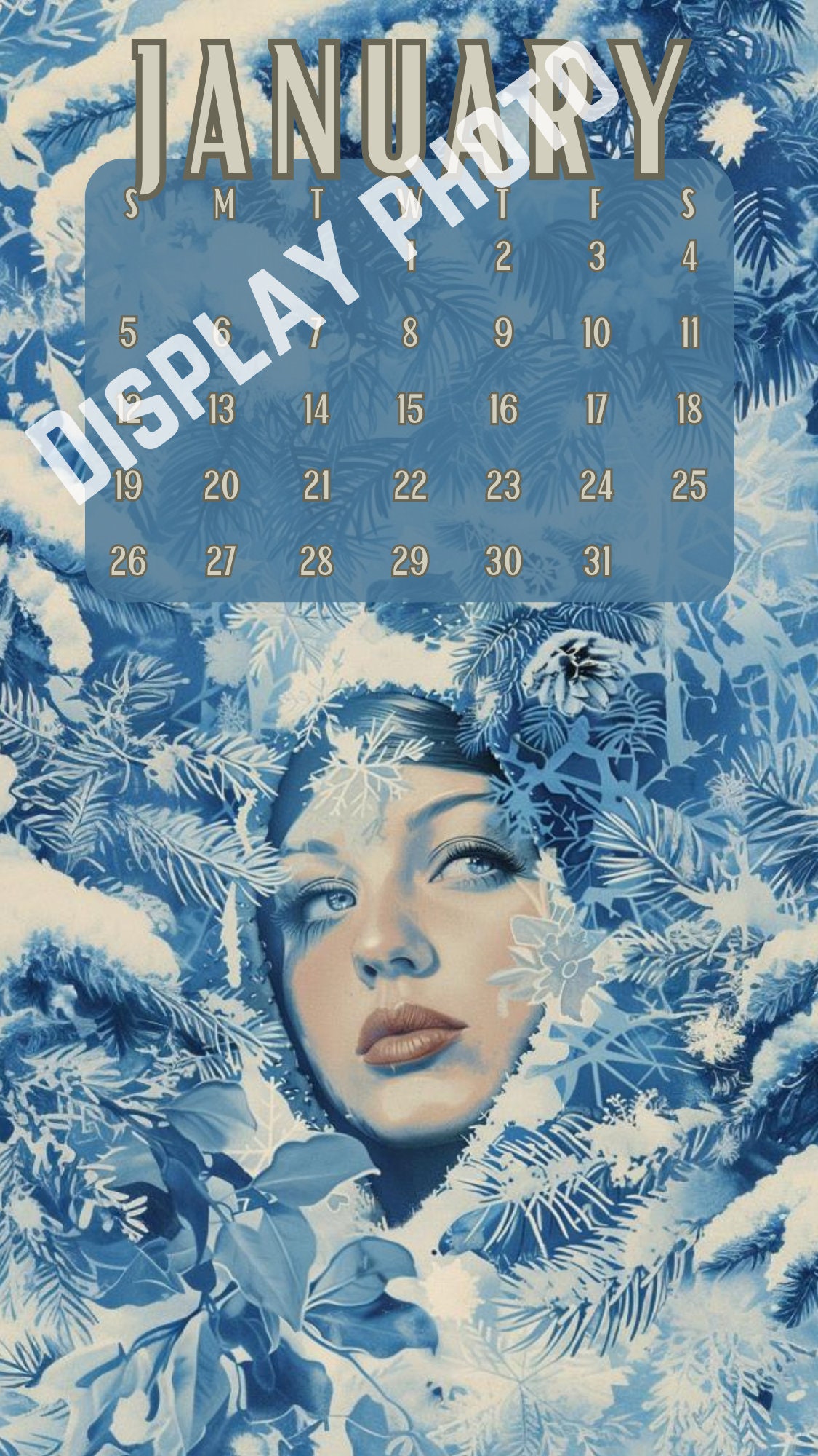 2025 Calendar Girls - 9X16 - Etsy