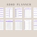 ADHD Planner Printable, ADHD Planner, ADHD Digital Planner, Planner ...