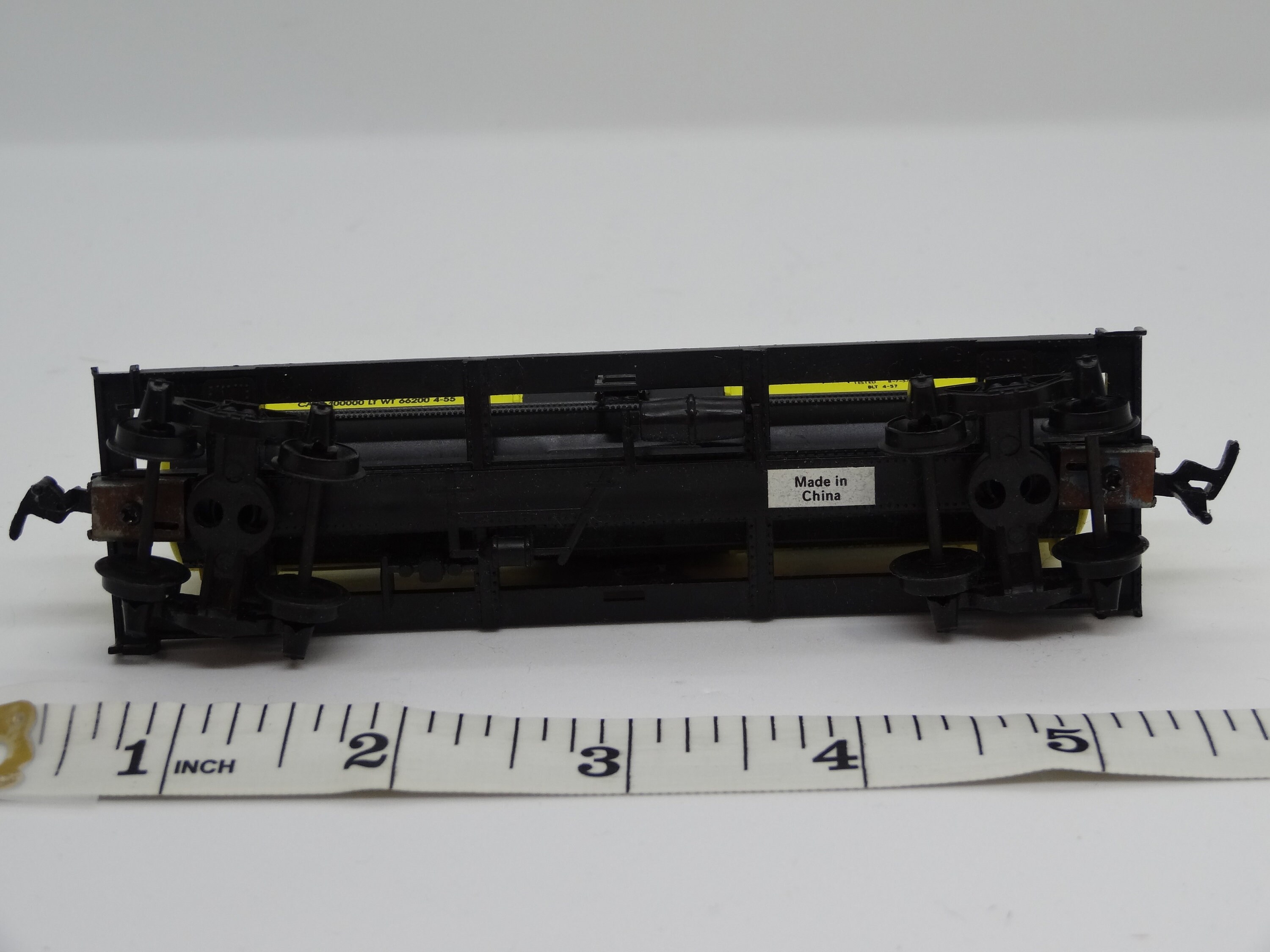 Yellow and Black PENN SALT GATX 67966 Tanker Train Car Ho Scale - Etsy