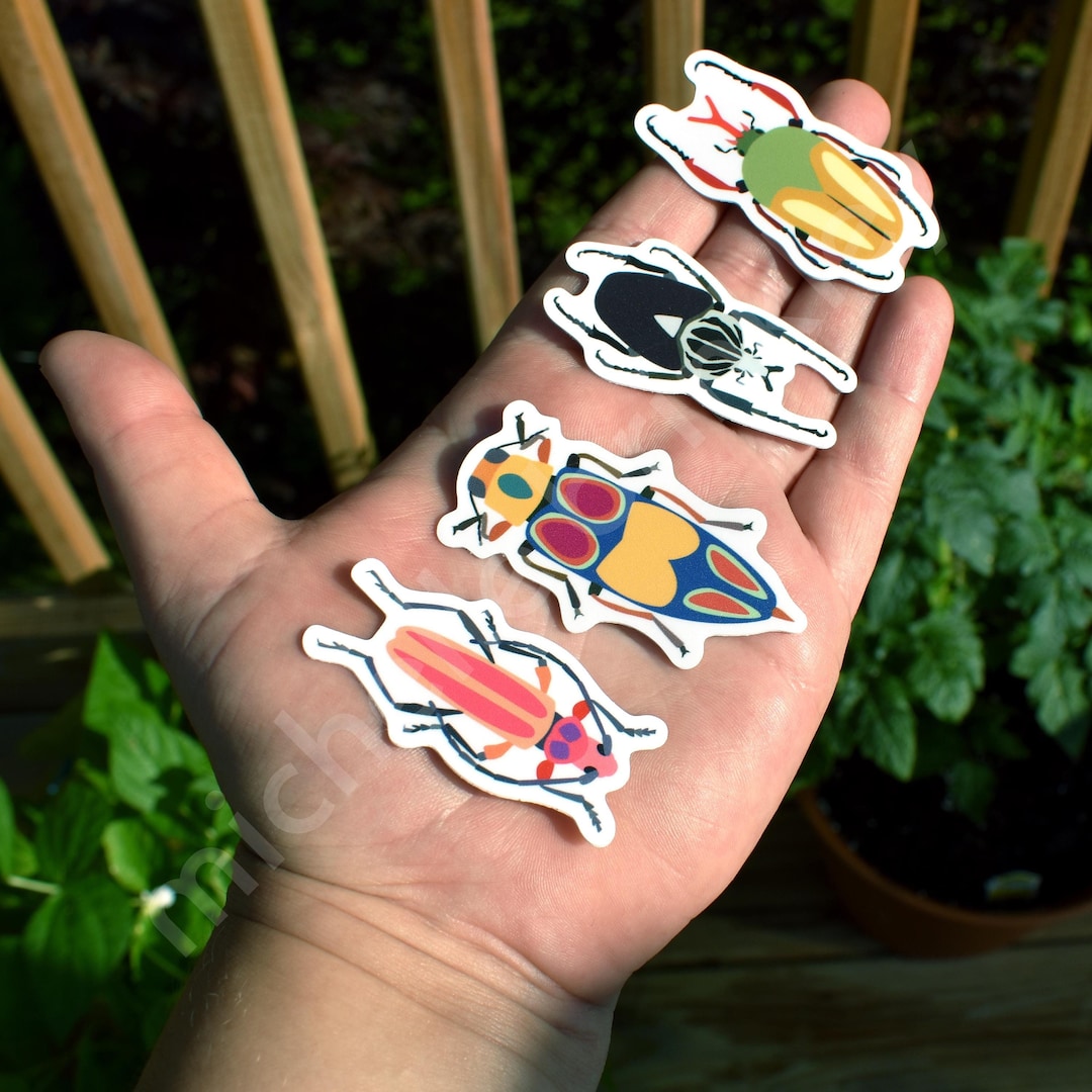 Bug Stickers | Waterproof & Weatherproof Vinyl Stickers | Stickers for ...