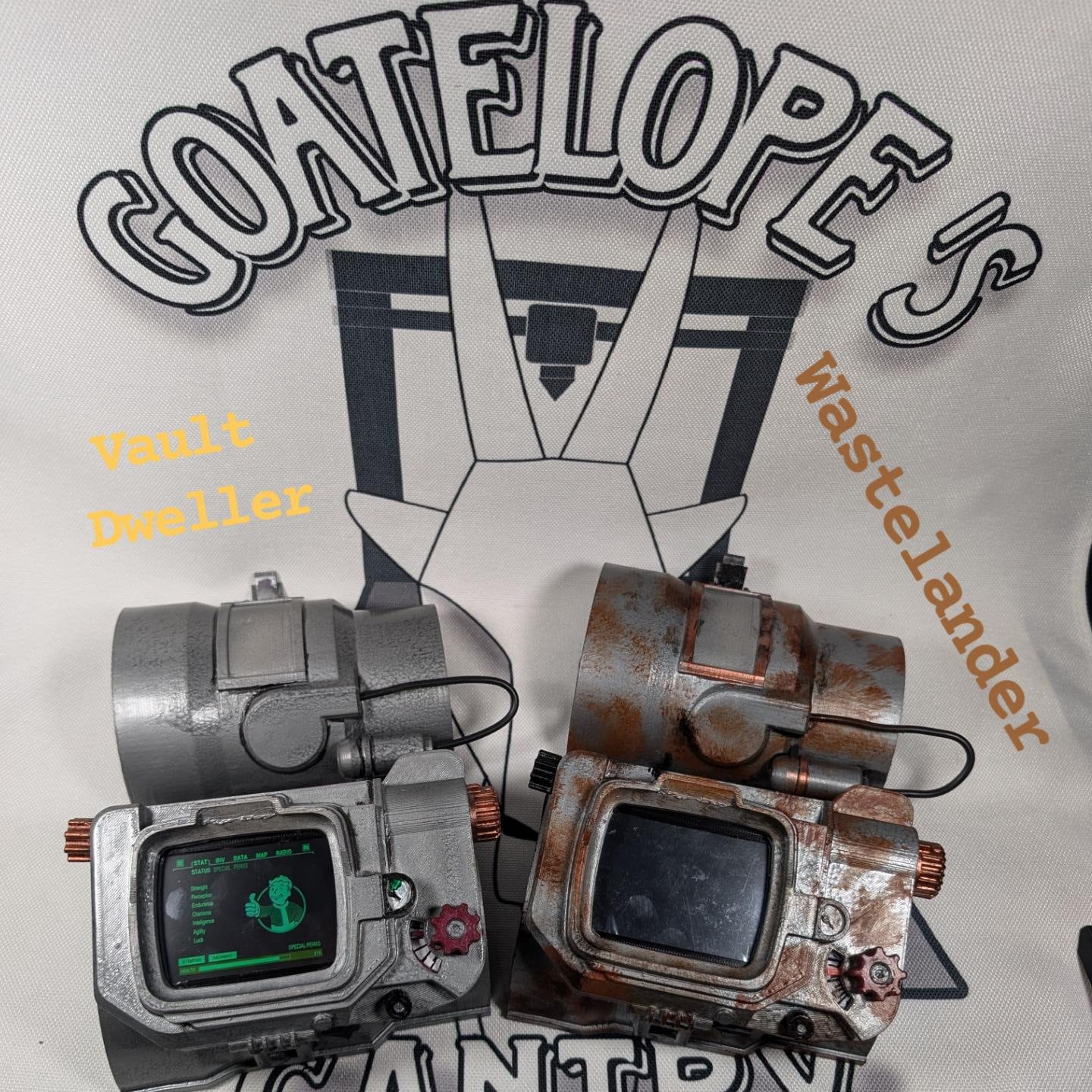 Fallout Pipboy With Electronic Touch Screen, Padding, & Rechargeable ...