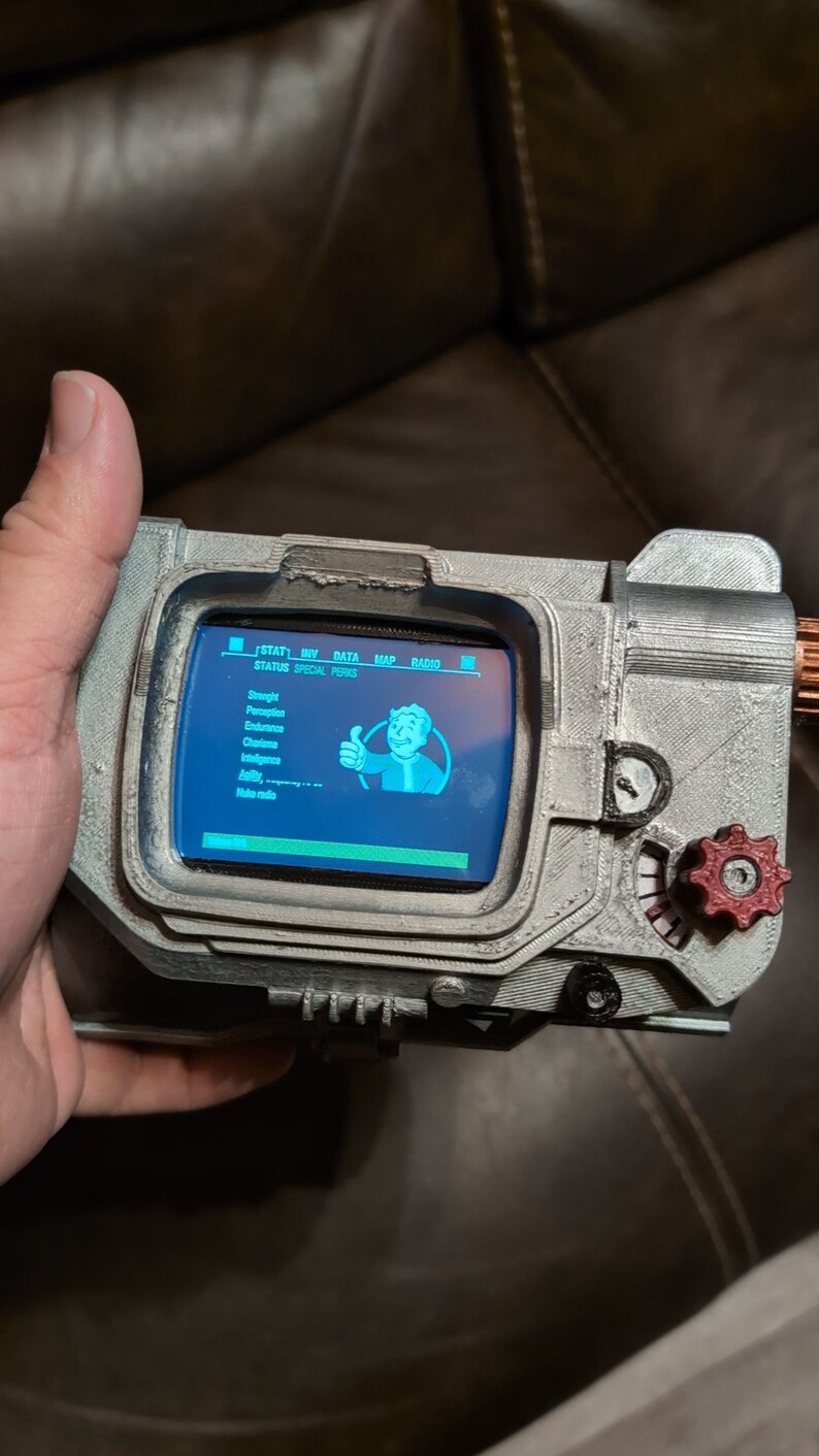 Fallout Pipboy With Electronic Touch Screen, Padding, & Rechargeable ...