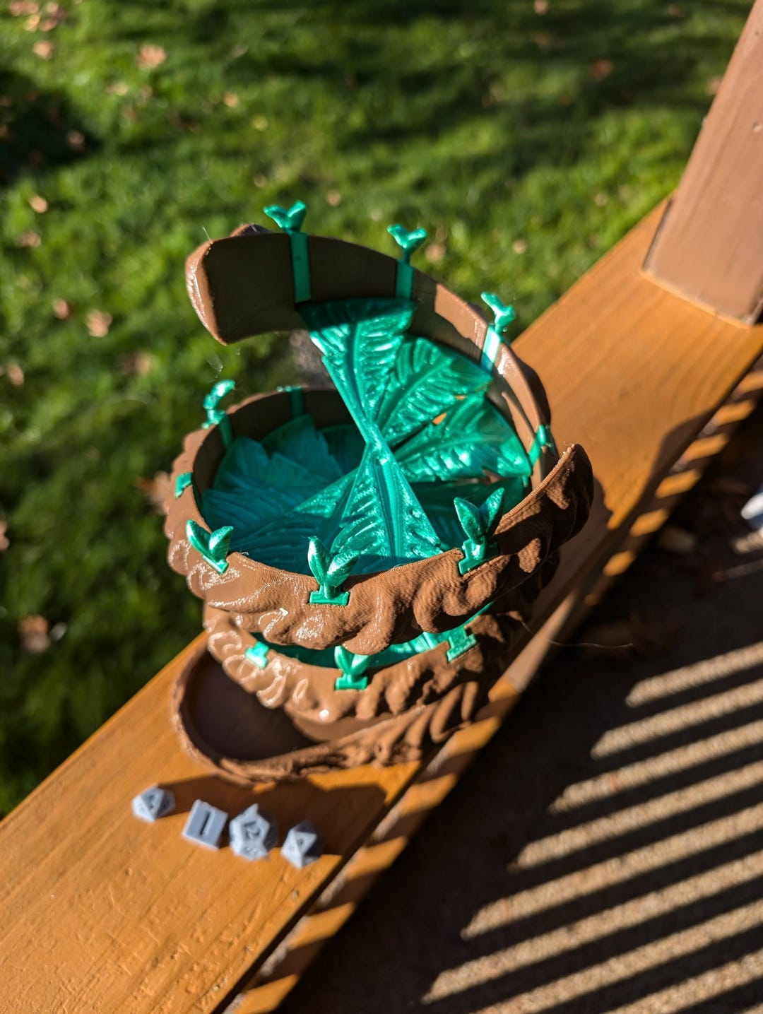 3d Printed Twisting Tree Dice Tower - Etsy