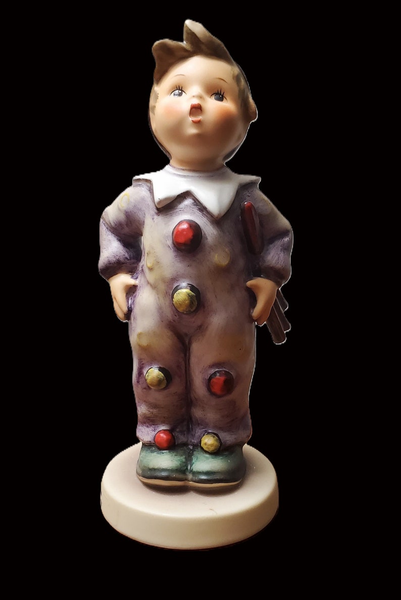 MINT Vintage Goebel M.I. Hummel carnival Boy Clown Porcelain Figurine ...