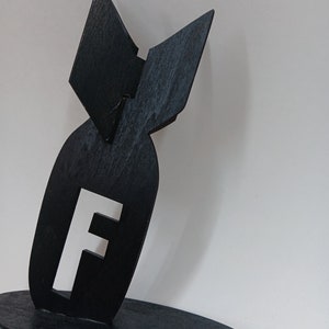 F Bomb, Funny Desk Top Sign, Office Prank Gift, Cuss Word Humor ...