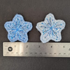 Whimsical Star Hair Clips - Beaded Crochet Hair Clip - Etsy