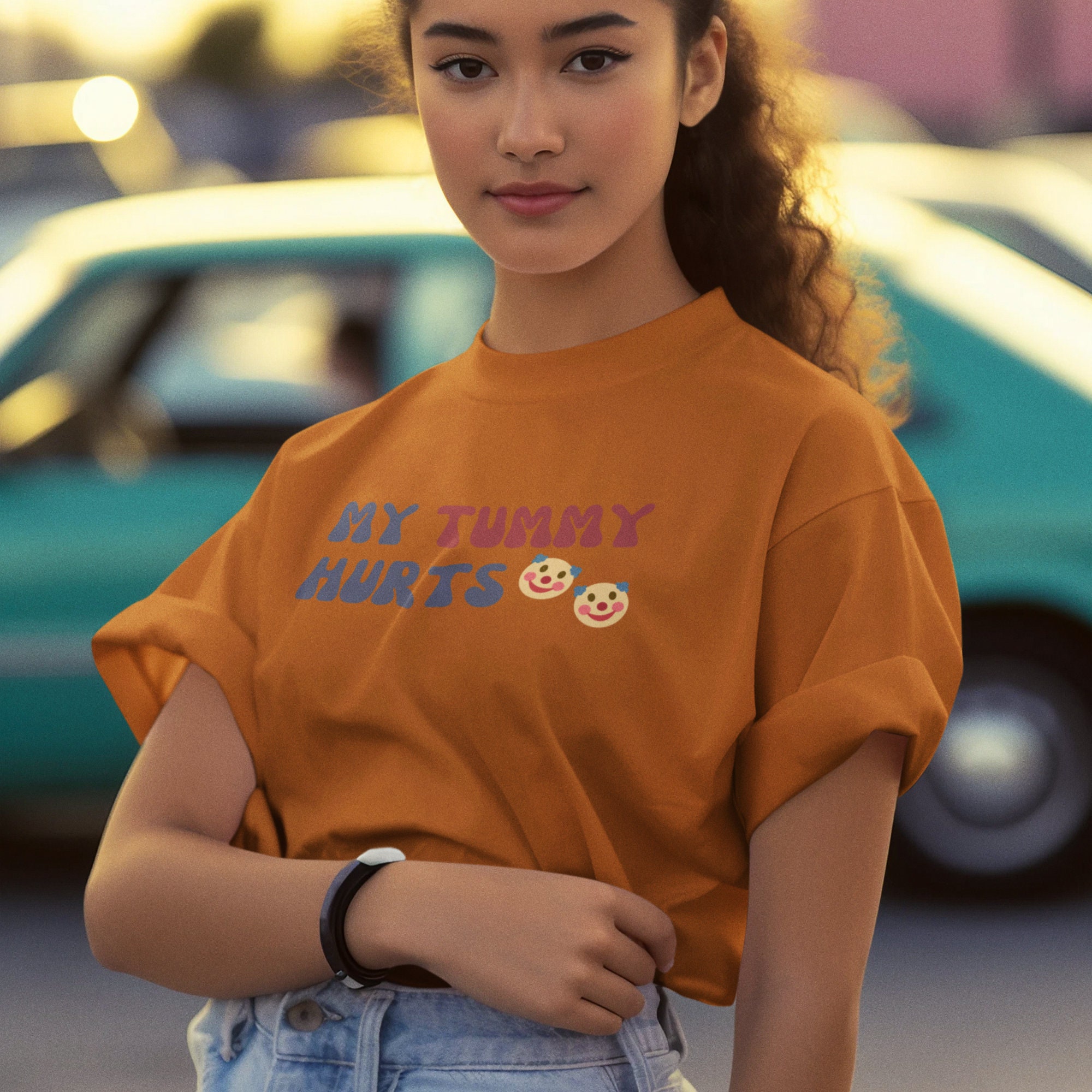 Clowncore Weirdcore Kidcore Clown Trendy Shirt Unique Statement Top for ...