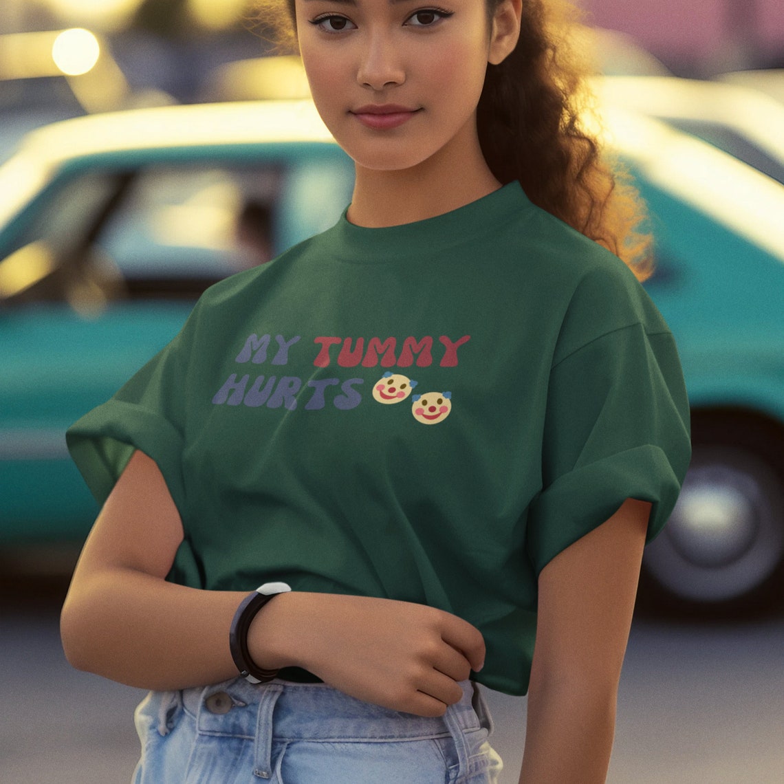 Clowncore Weirdcore Kidcore Clown Trendy Shirt Unique Statement Top for ...