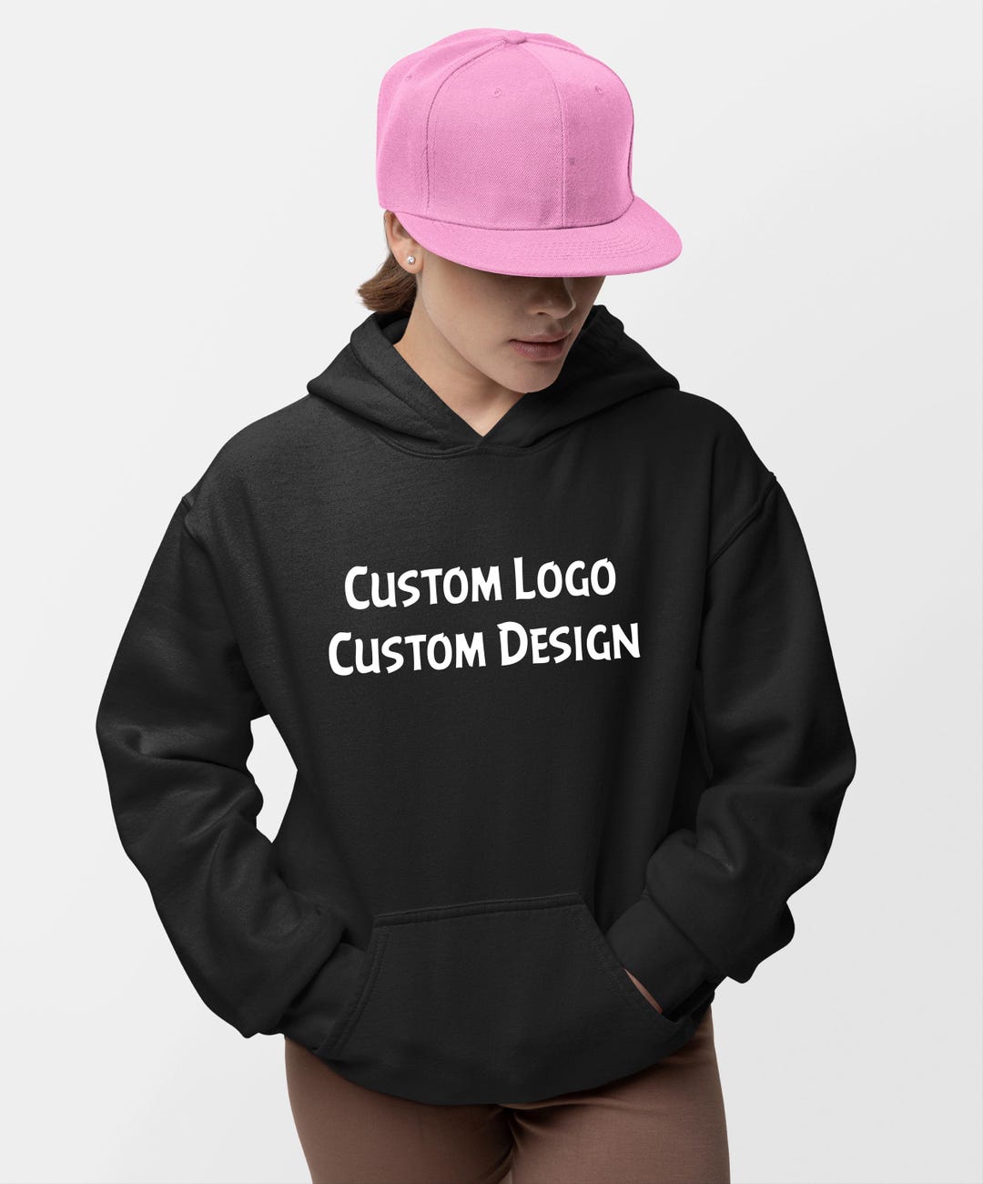 Custom Logo Sweatshirt-hoodie: Business Branding - Etsy