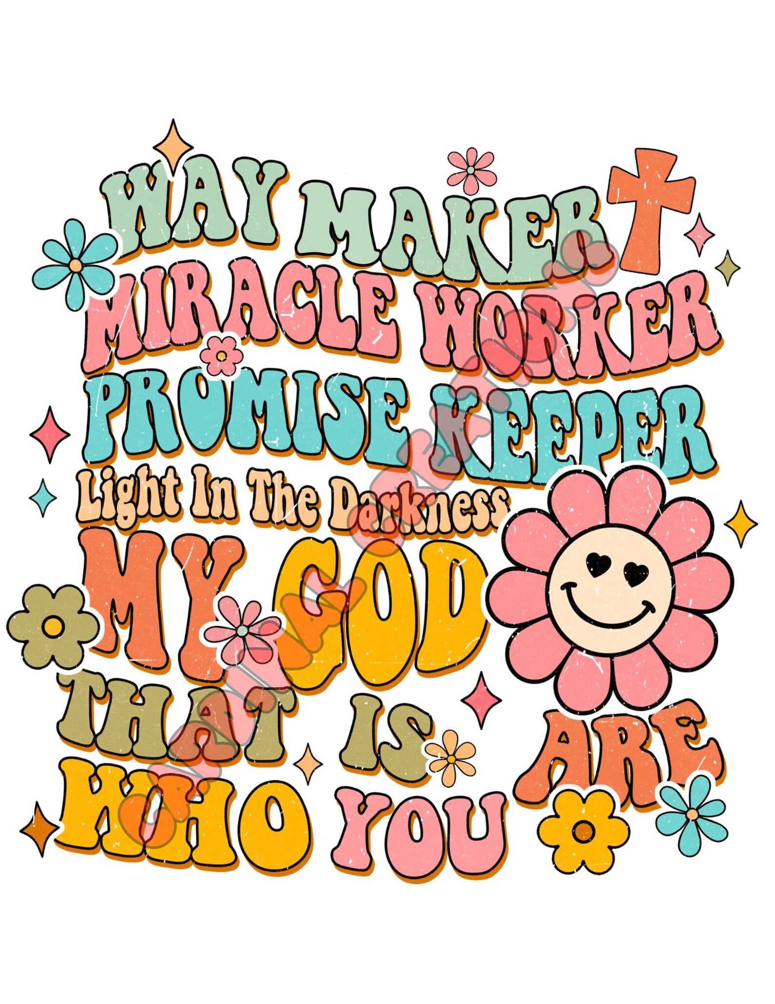 Waymaker PNG - Used for Sublimation/dtf - Etsy