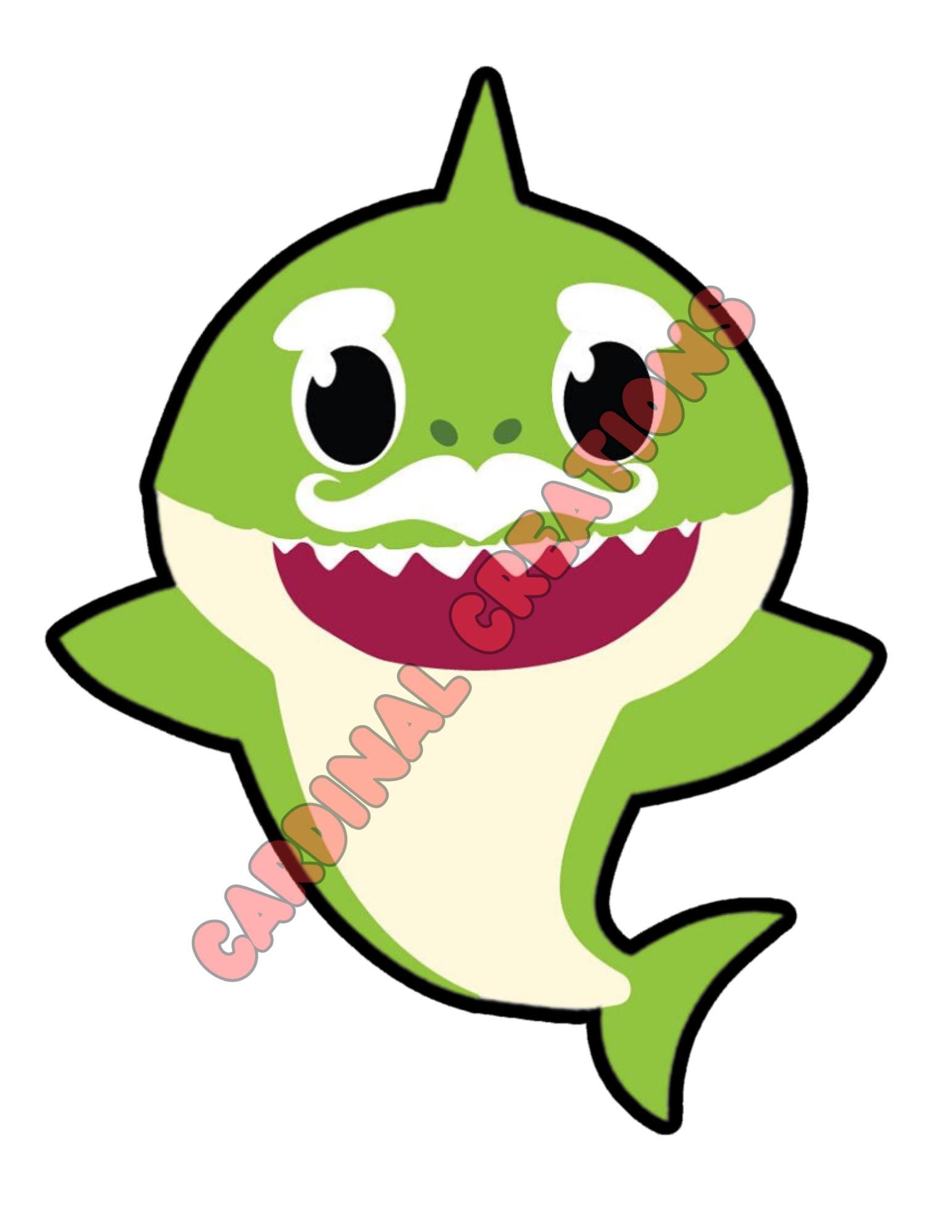 Baby Shark PNG File Used for Sublimation/dtf or Anything You Want - Etsy