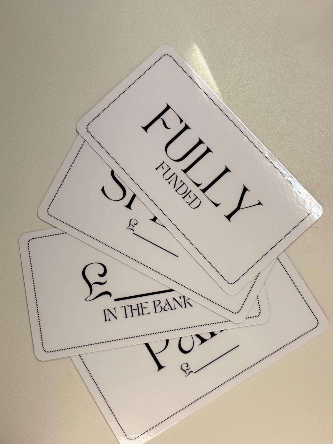 Simplistic Placeholders for Budgeting | Bethanybudgets - Etsy