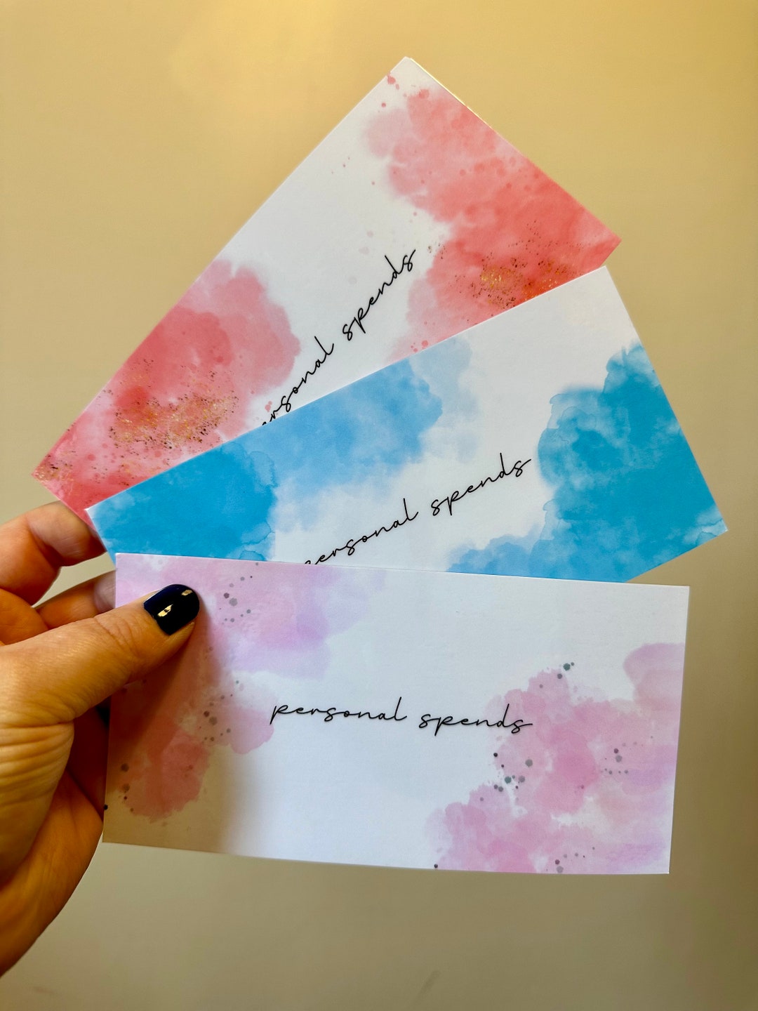 Custom A6 Zip Wallet Inserts Bethany Budgets - Etsy