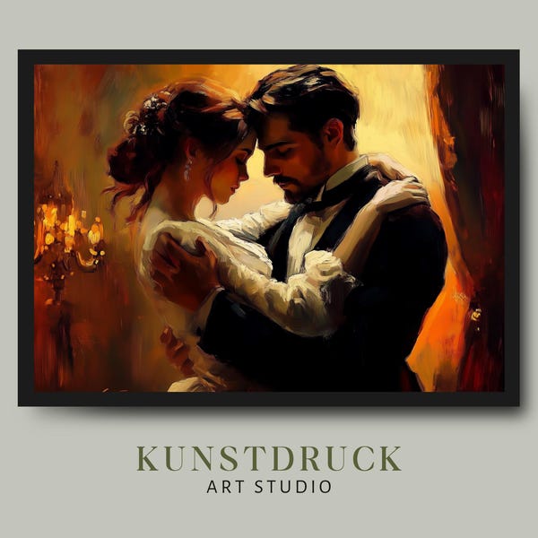 Love Couple Painting - Etsy