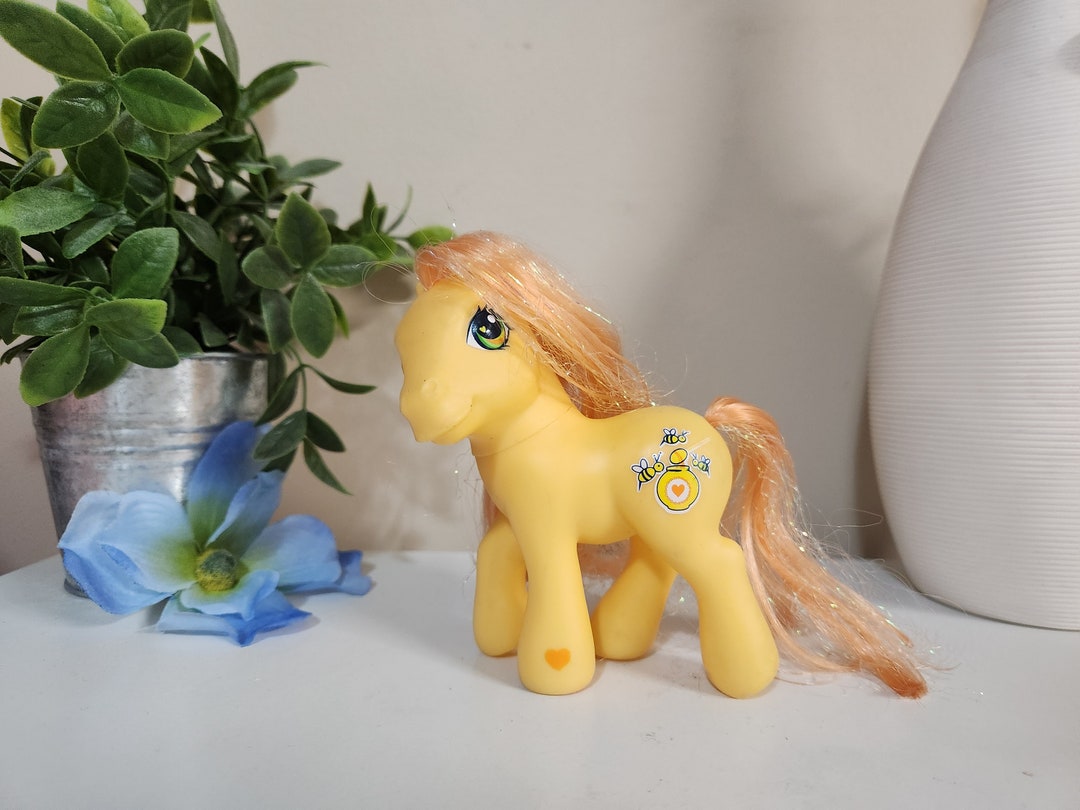 2002 My Little Pony G3 Bumblesweet Yellow W/ Tinsel Hair Bee MLP Hasbro ...