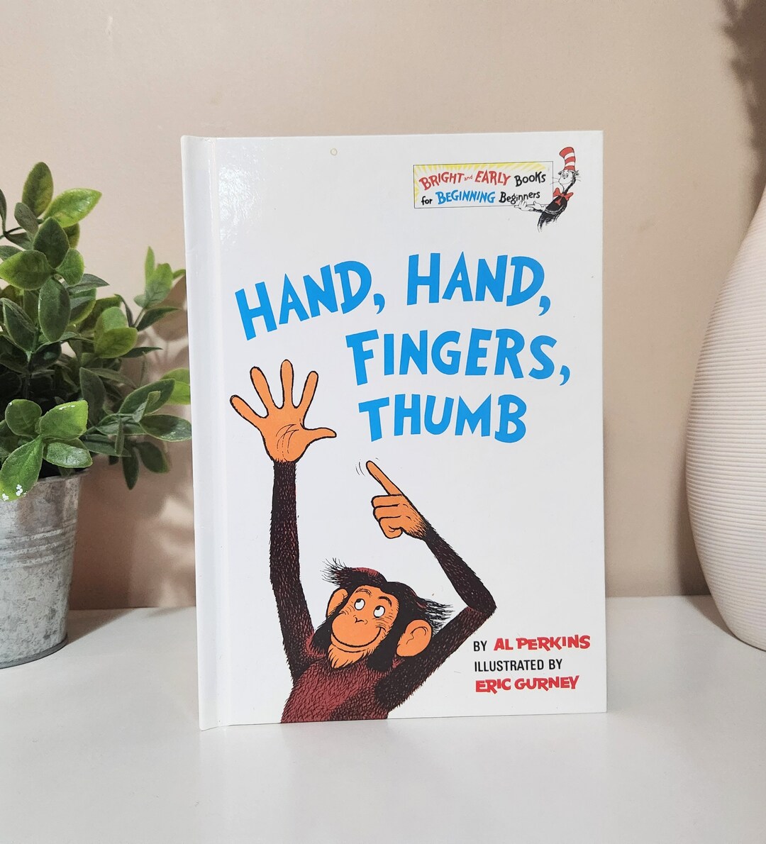Vintage Book “hand, Hand, Fingers, Thumb ” by Dr. Seuss, Hardcover ...