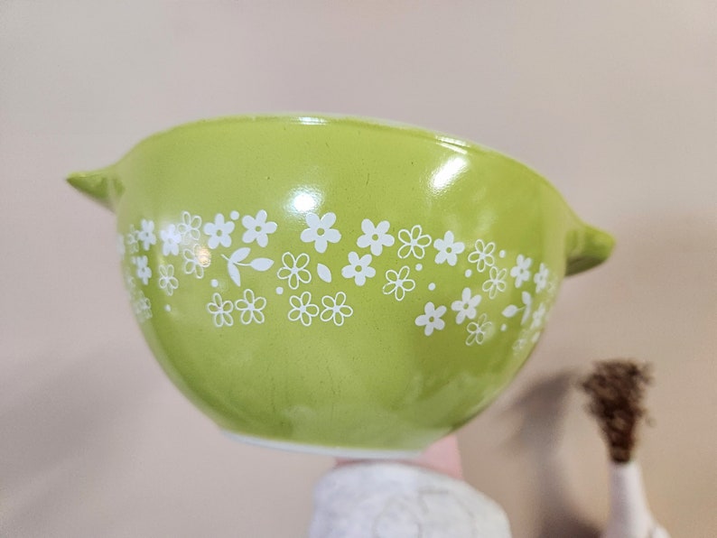 Vintage Pyrex Crazy Daisy Spring Blossom Cinderella Mixing Bowls Set ...