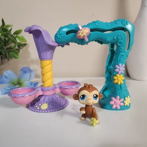 Littlest Pet Shop Twirlaround Treehouse Push & Play Tree House #2 W ...