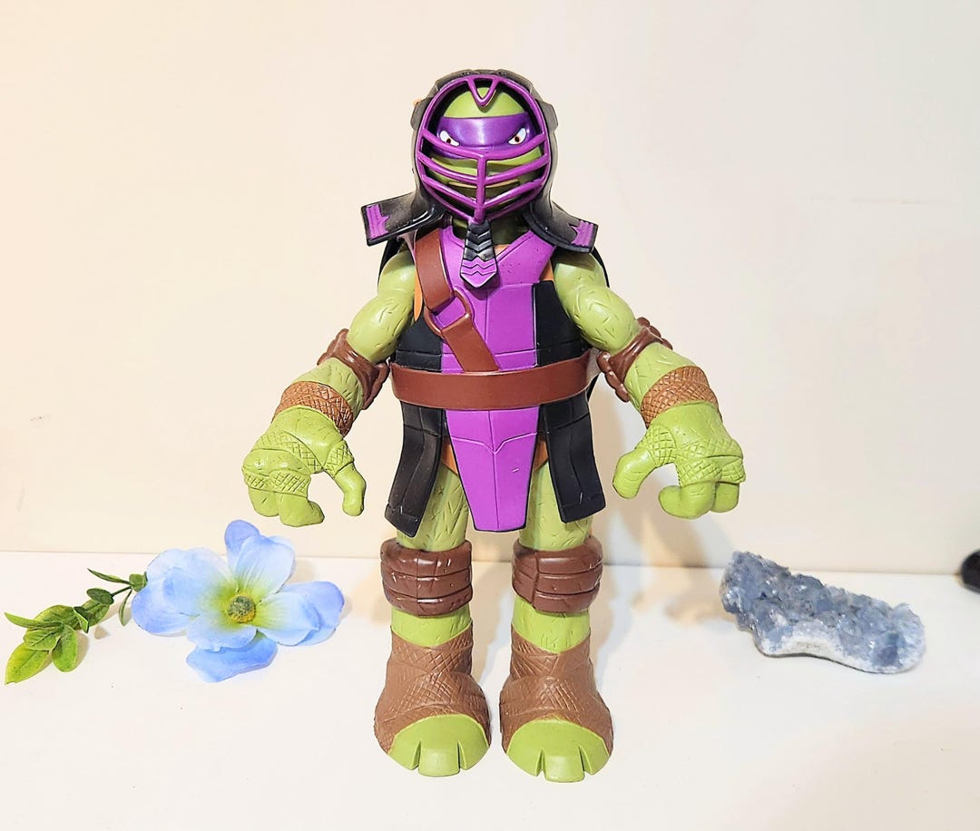 TMNT Battle Shell Donatello-teenage Mutant Ninja Turtles 11” Donnie ...