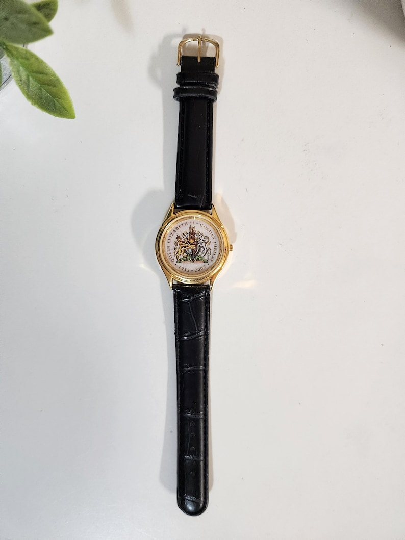 Vintage Queen Elizabeth 2 Golden Jubilee Watch - Etsy