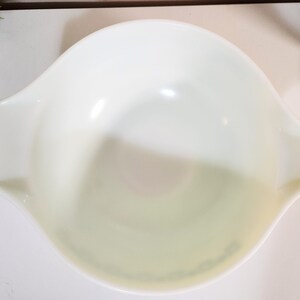 Vintage Pyrex Promotional Cinderella Green Dot & Square Large 4 Quart ...